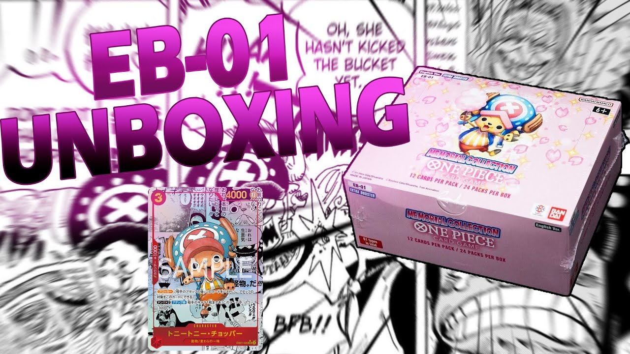 One Piece EB-01 English Unboxing - YouTube