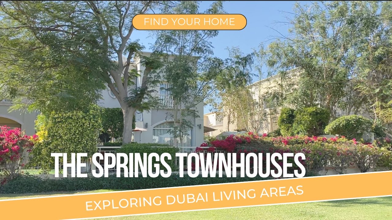 THE SPRINGS - VILLA COMMUNITY IN DUBAI (Rental prices in description ...