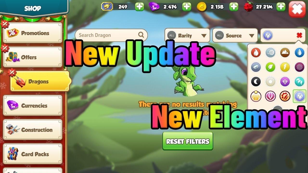 New Update Dragon Mania Legends Special 10th Anniversary I New Element ...