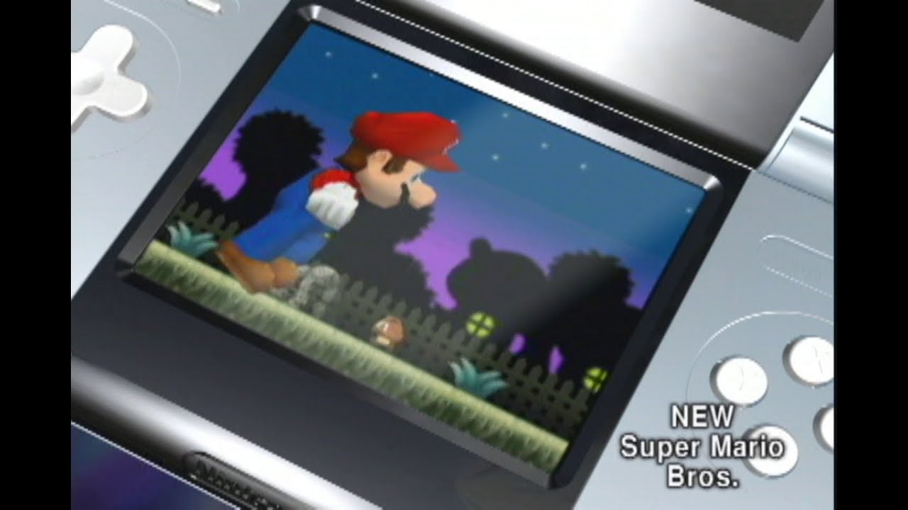 New Super Mario Bros (DS) - E3 2004 - Gameplay - YouTube