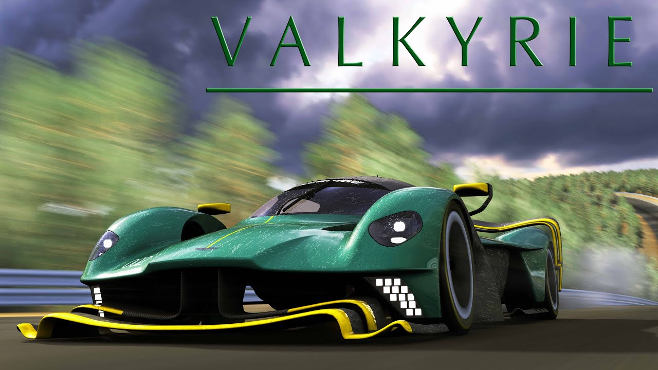 1000+ HORSPOWER ASTON MARTIN VALKYRIE AMR PRO AT PINEWOOD GP (MOD LINK ...