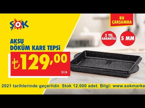 ŞOK | Aksu Döküm Kare Tepsi | Reklam Filmi