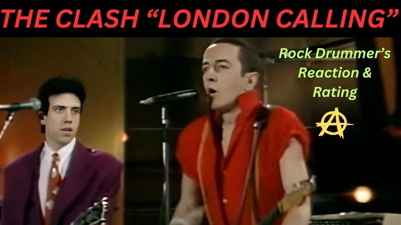 THE CLASH, "London Calling" - Rock Drummer's Reaction and Rating - YouTube