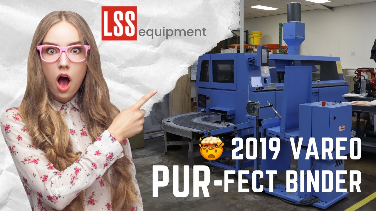🤯 2019 🤯 MM Vareo 3040 PUR-fect Binder - YouTube
