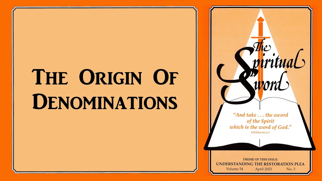 The Origin of Denominations - YouTube