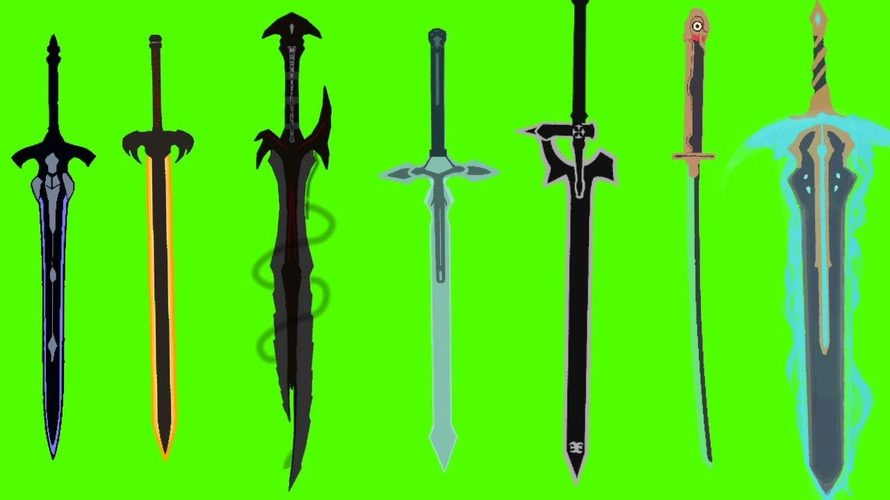 Sword Weapon New Pack DC2 👉🎁👈 । Drawing Cartoons 2 Item Download ...