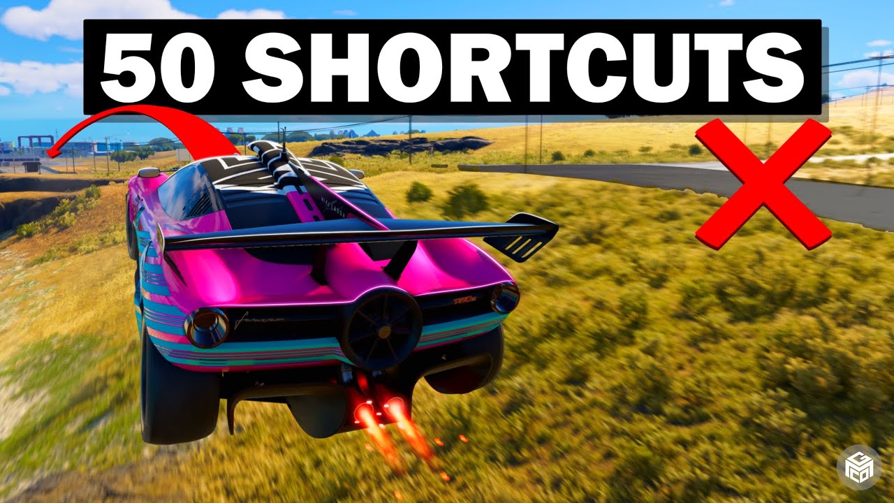 50 GRAND RACE SHORTCUTS and Racing Lines! - The Crew Motorfest - YouTube
