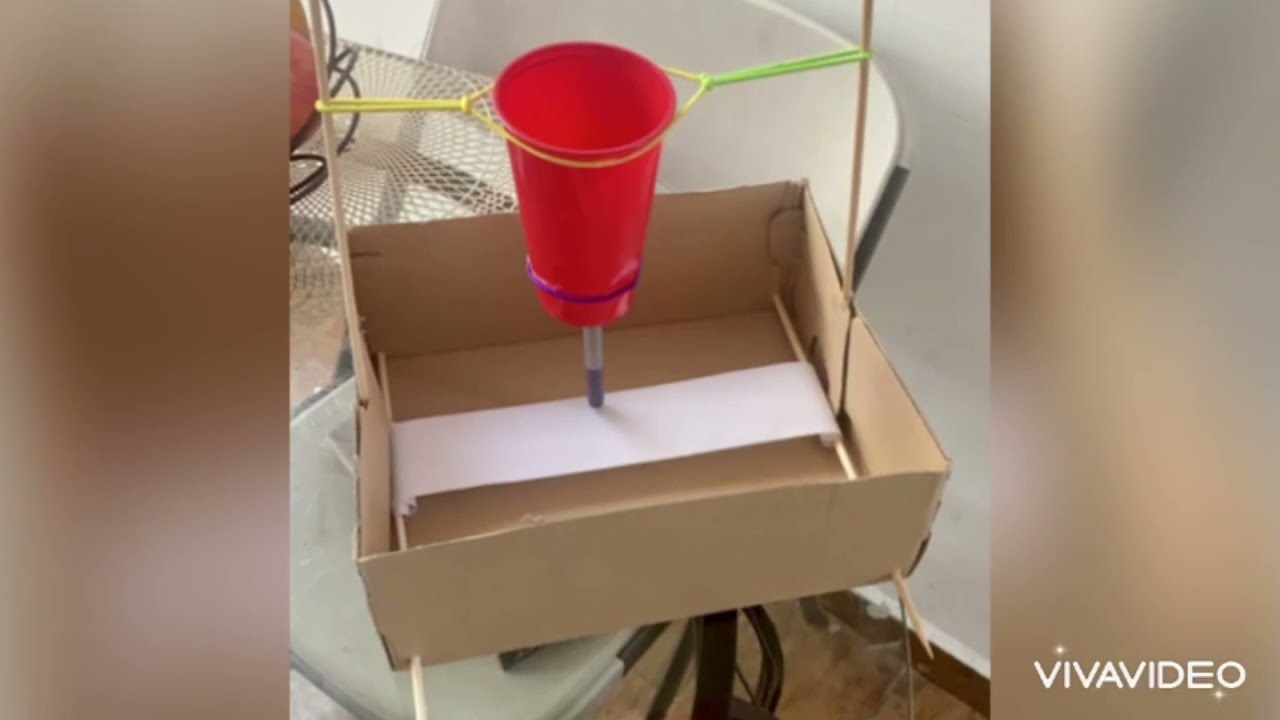 Sismógrafo Casero Proyecto - YouTube