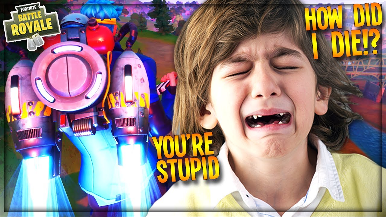 ANGRY NOOB RUNS OUT OF FUEL AND FALLS WITH *NEW* JETPACK IN FORTNITE ...