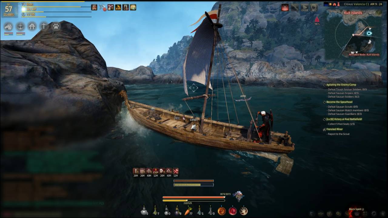 BDO - Awarness of auto-path from Kuit island to Lema Island - YouTube