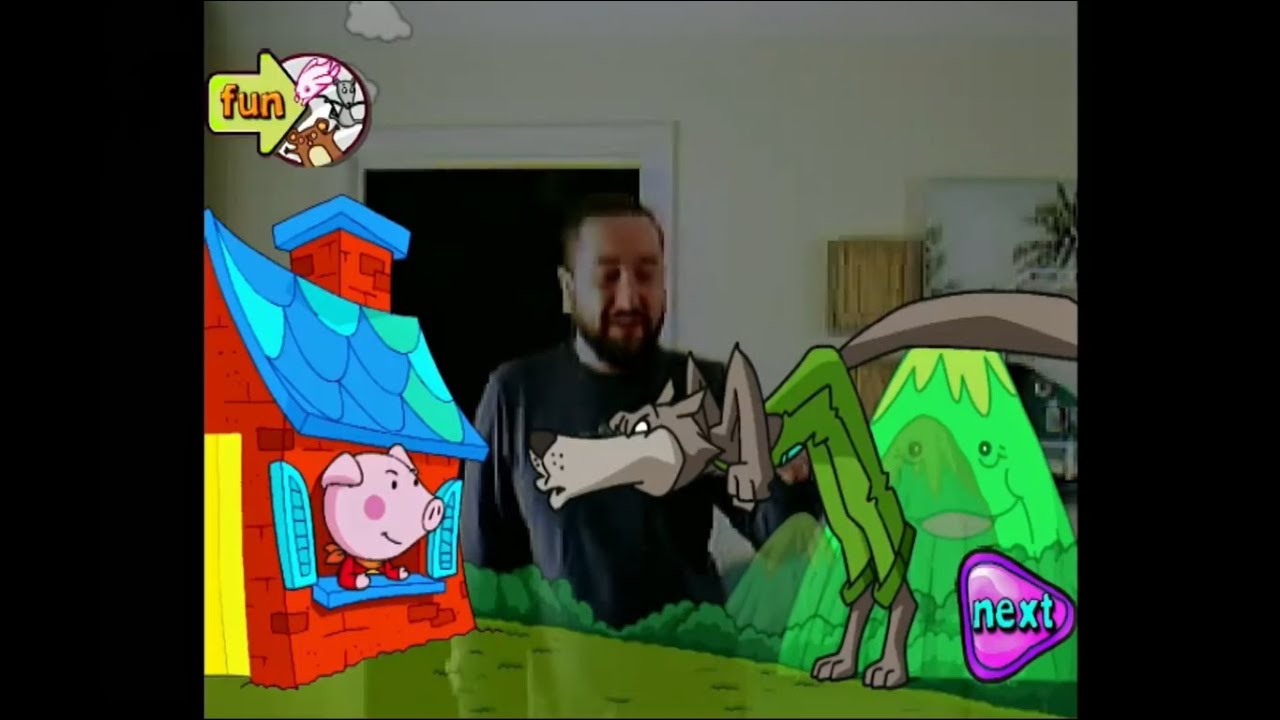 Caddicarus Eyetoy Tales (3 Little Pigs) - YouTube