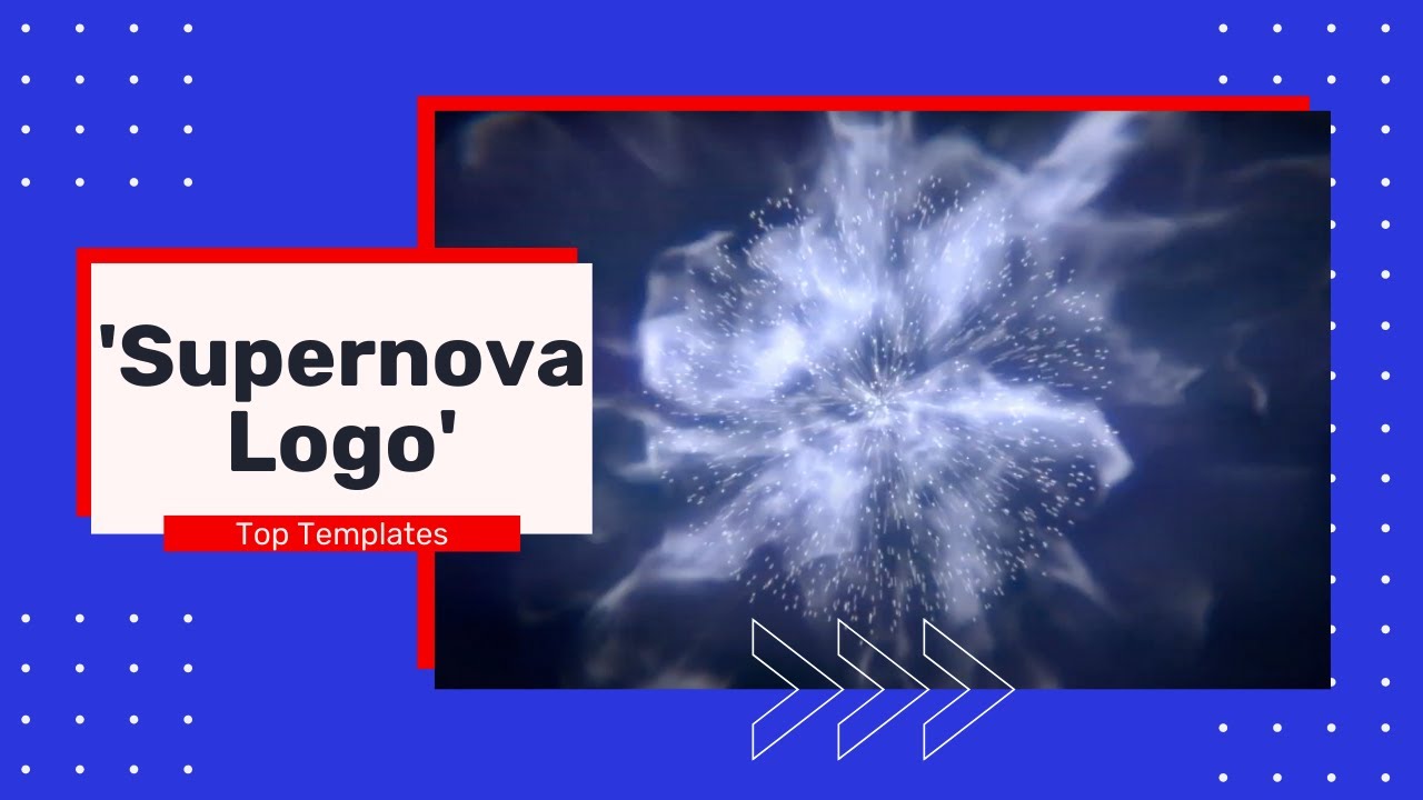 Supernova Logo Animation From Viddyoze | Create Marketing Videos - YouTube