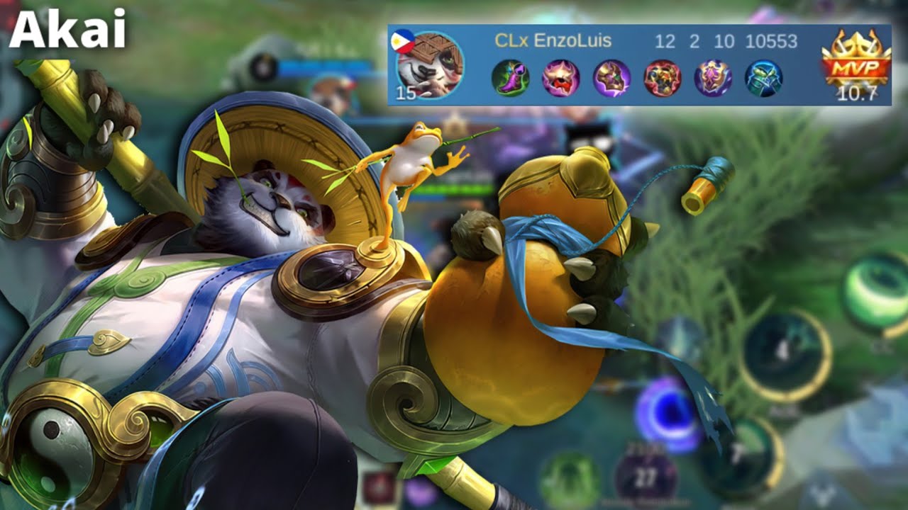 Akai - Panda Fighter (Jungle) - Mobile Legends - YouTube