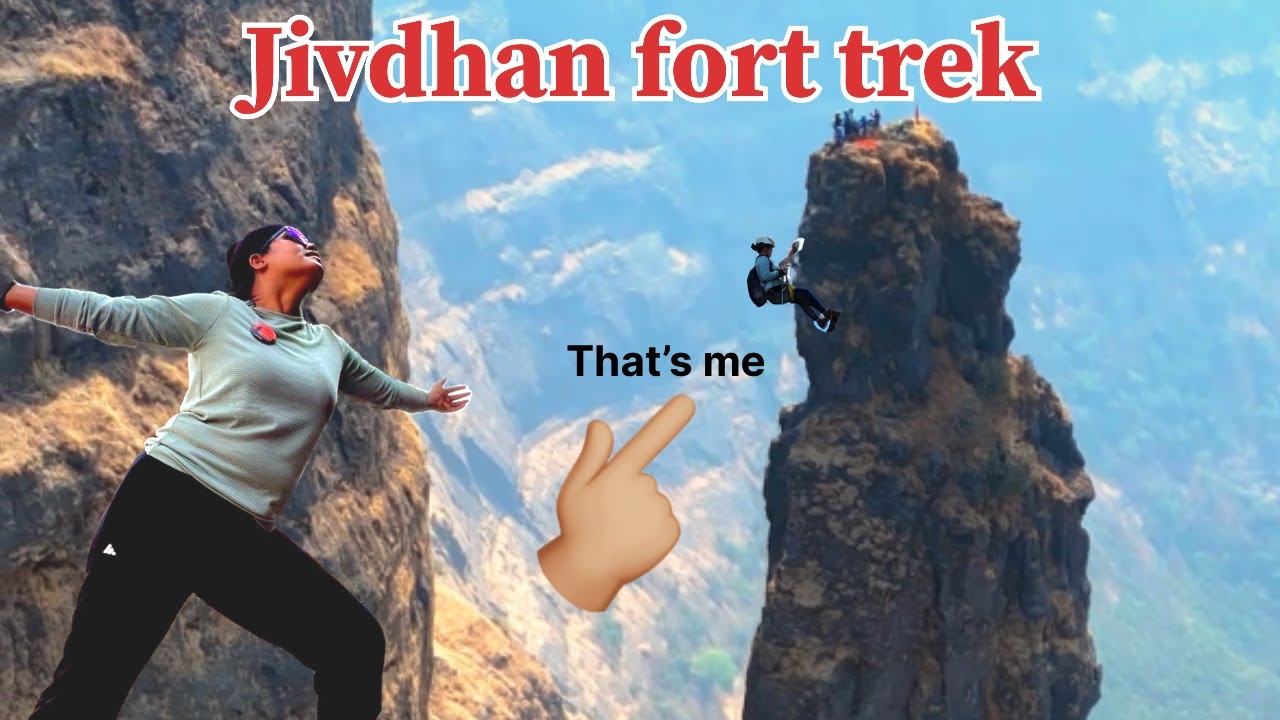 "MUST-TRY Adventure!" Jivdhan Fort Trek | Zip lining & Rappelling ...