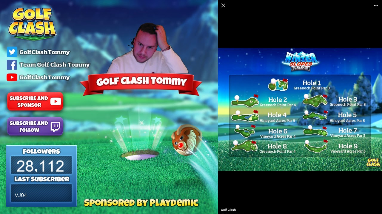 Golf Clash, Tournament Reveal - WINTER SLOPES Tournament! Starts 7th of ...