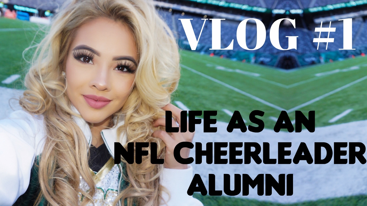 My First Vlog! "Life as an NFL Cheerleader Alumni" NY Jets Flight Crew ...
