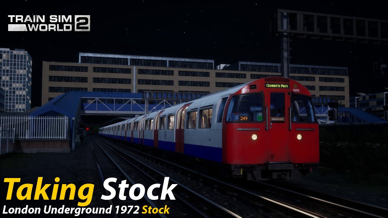 Taking Stock : Bakerloo Line : Train Sim World 2 1080p60fps - YouTube