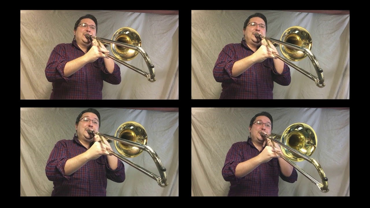 "Veni, Veni, Emmanuel" Trombone Multi-Track - YouTube
