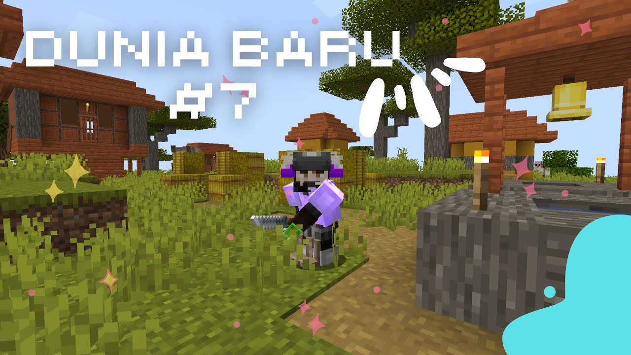 Dunia Baru #7 [Serangan Pillager Queen]- Minecraft Modded - YouTube