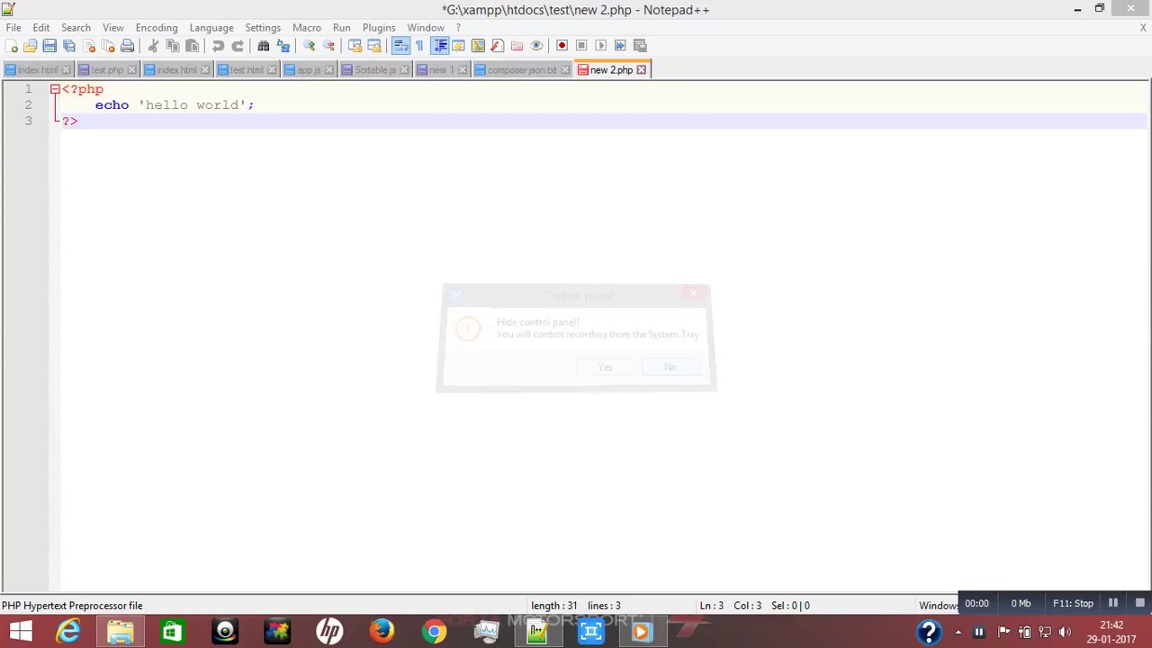 Learn PHP coding tutorials Chapter 1: Introduction for Beginners - YouTube