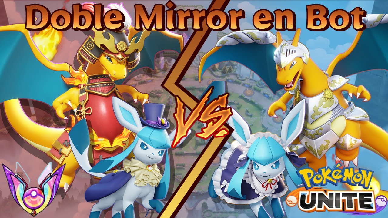 Charizard - Glaceon VS. Charizard - Glaceon | Pokemon Unite | Gameplay ...