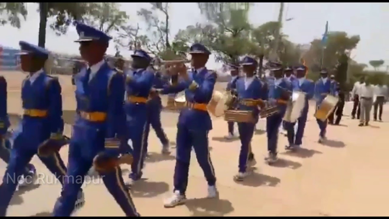 NCC rukmapur stick drill - YouTube