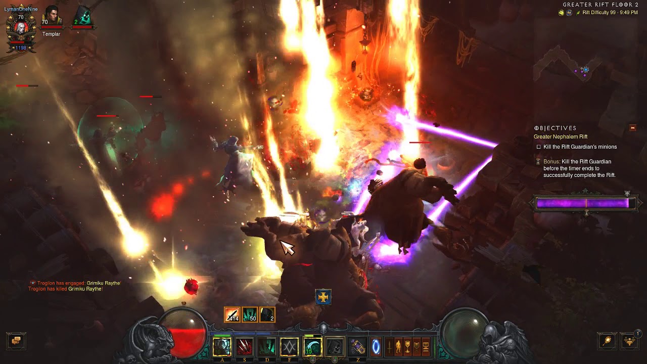 331 Greater Rifts Level 99; Diablo 3, S19 - YouTube