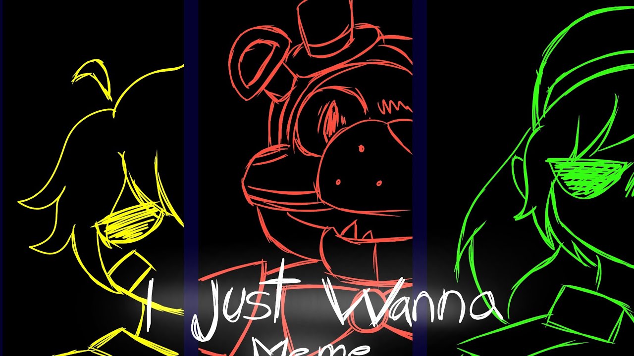 I Just Wanna // FNAF SB // Glammike Animation Meme - YouTube