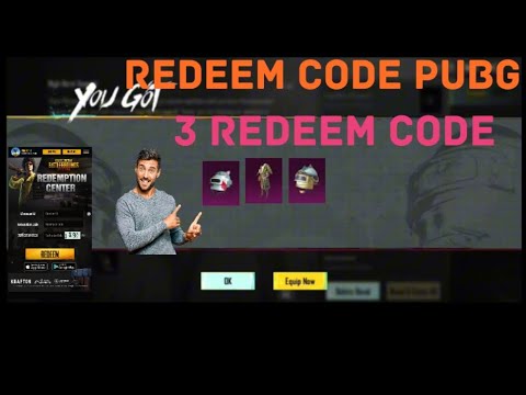 NEW REDEEM CODE PUBG.WORKING AND WITH PROOF. TODAY 2024. - YouTube