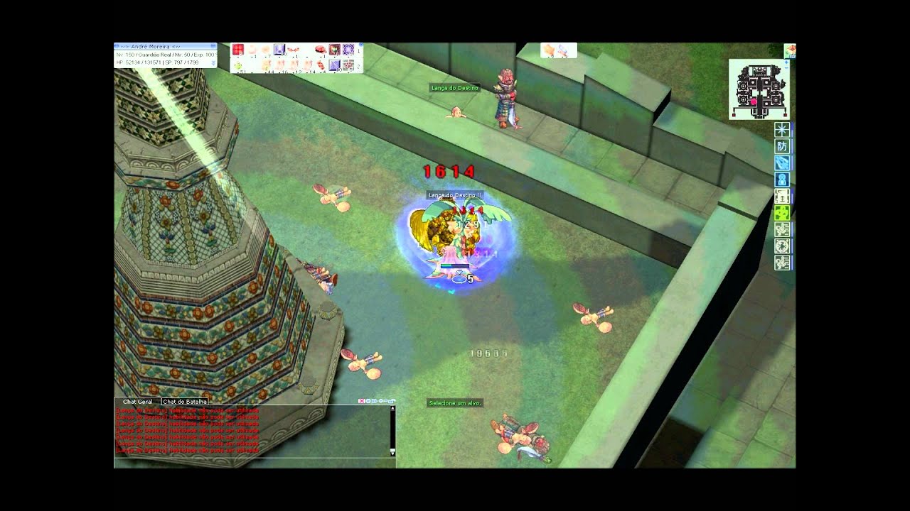 Ragnarok Online: Guardião Real x Lady Tanee @bRO Thor - YouTube