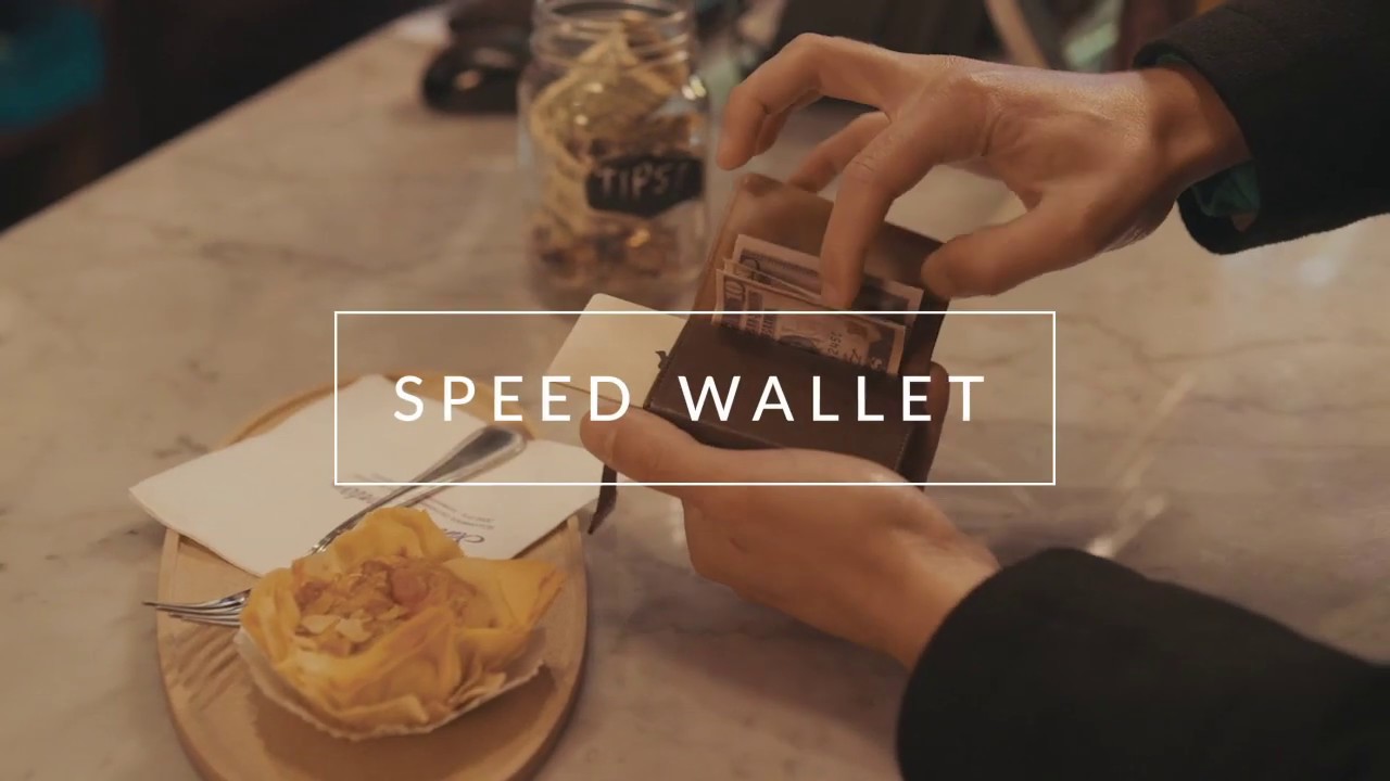 The Original Speed Wallet Mini - YouTube