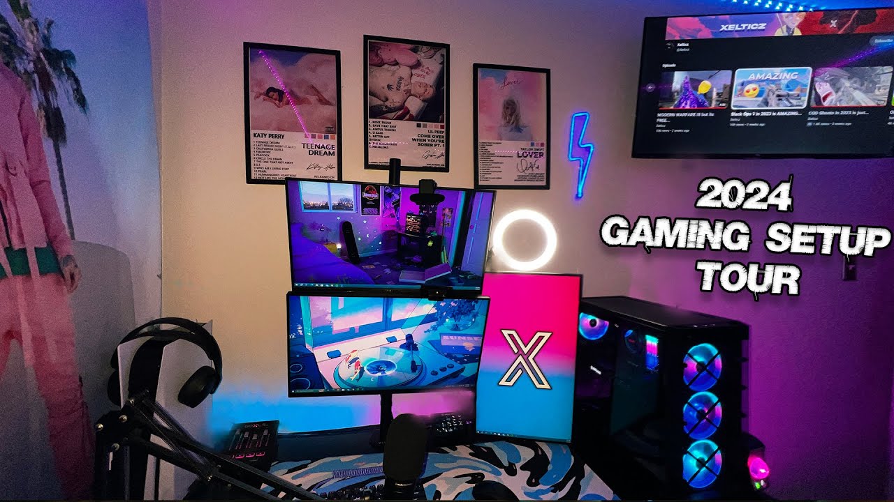 2024 Gaming Setup Tour! - YouTube