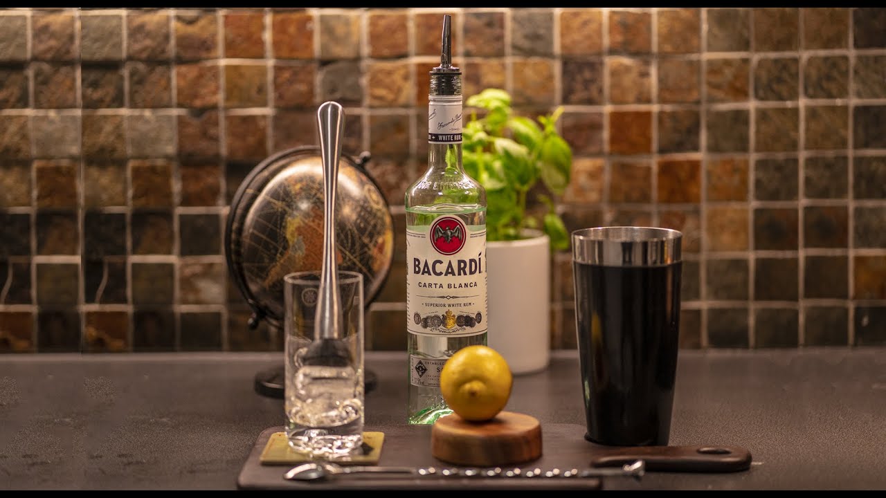 A B-Roll of the Cocktail Master.(6-steps how to recipe of a party ...