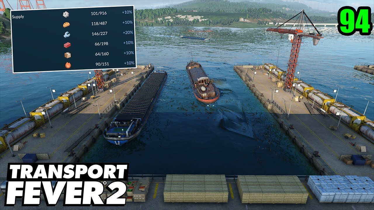 Connecting Every Resource to Every City on the Map! - Transport Fever 2 ...