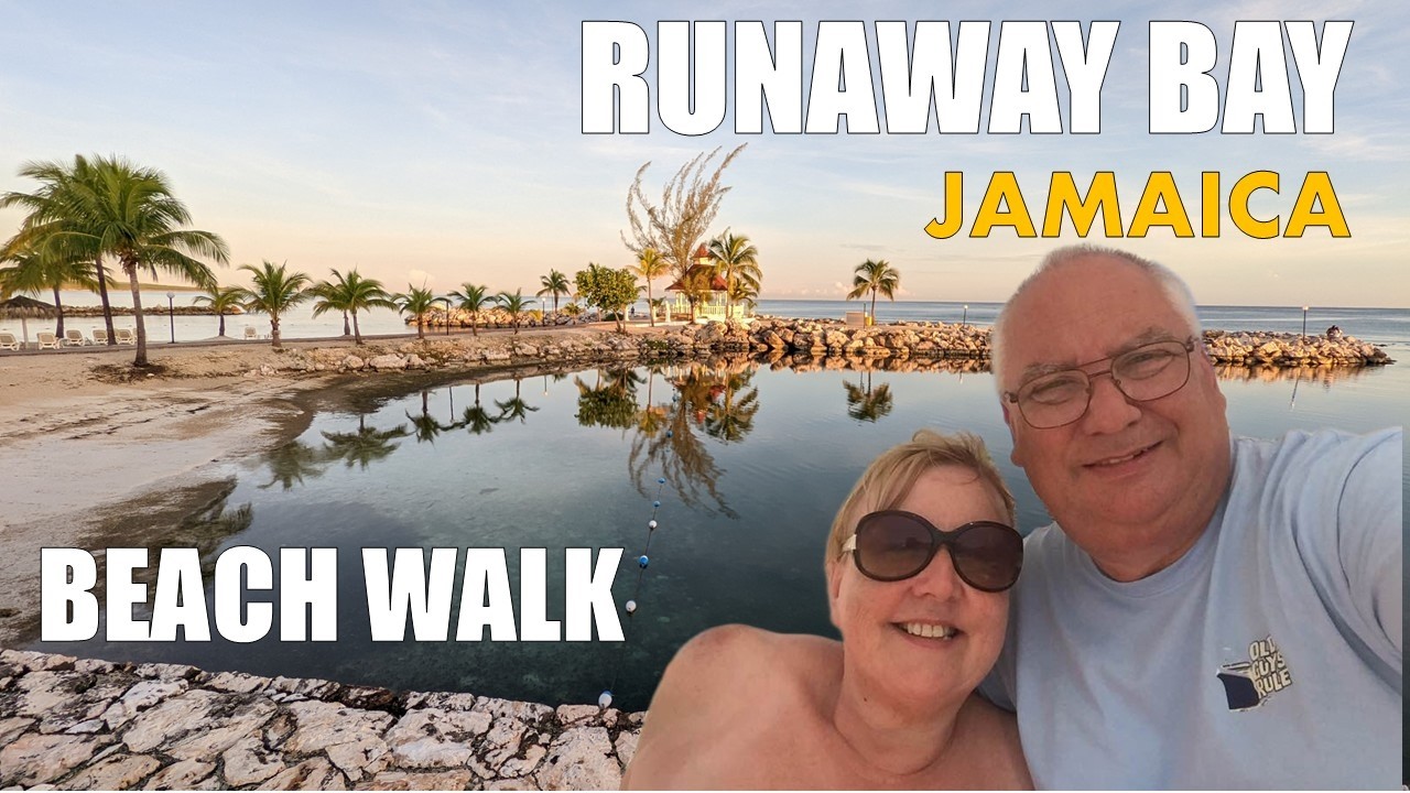 Luxury Runaway Bay Jamaica | Morning Beach Walk - YouTube