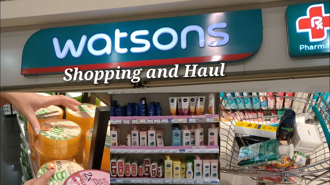 WATSON SHOPPING and HAUL WITH PRICES : Skin care and toiletries ...