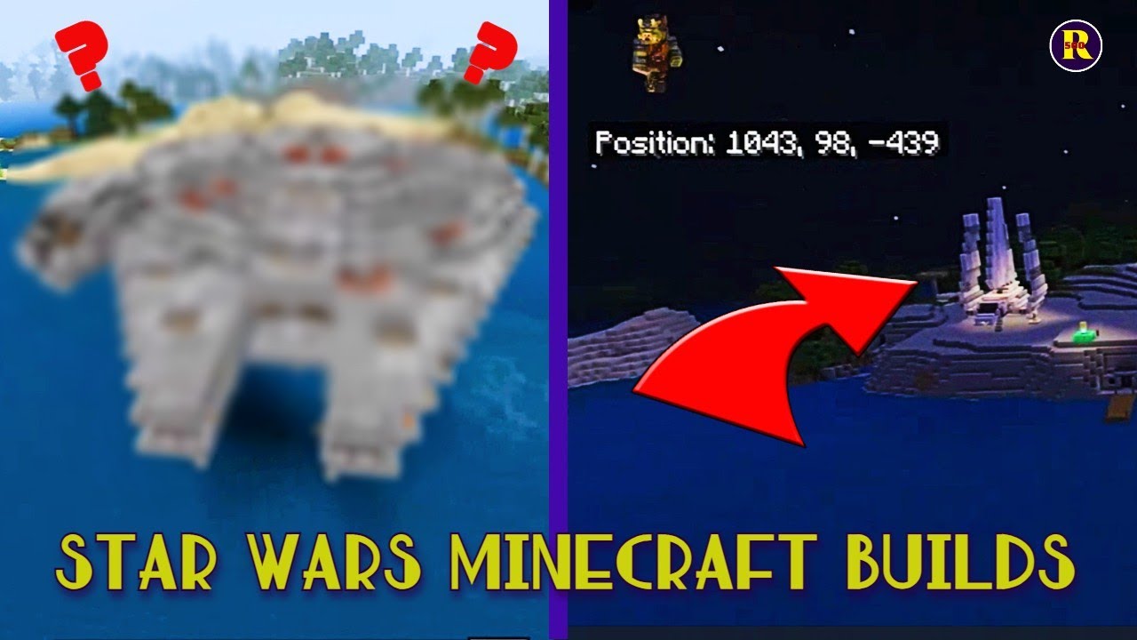 MINECRAFT STAR WARS build showcase - YouTube