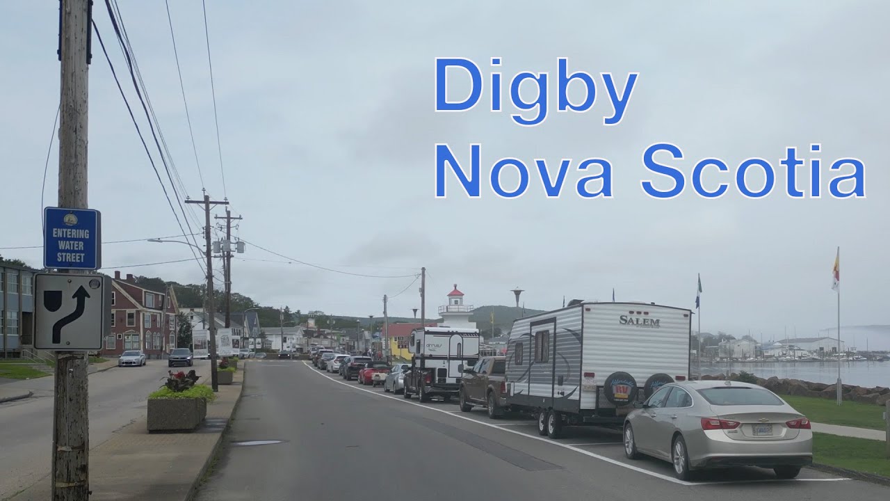 Cruising Through Digby: A Scenic Tour - YouTube