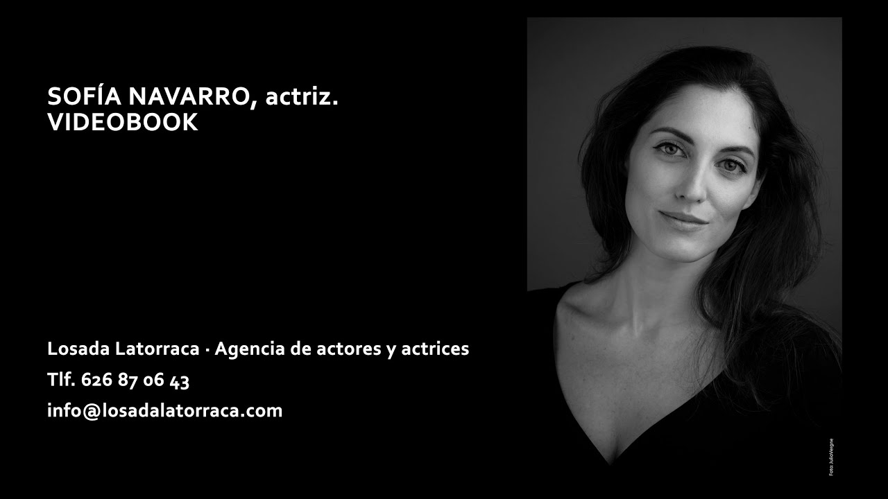 Sofía Navarro, actriz. - YouTube