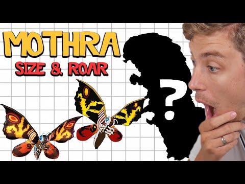 Reacting To Mothra Size and Roar Comparison