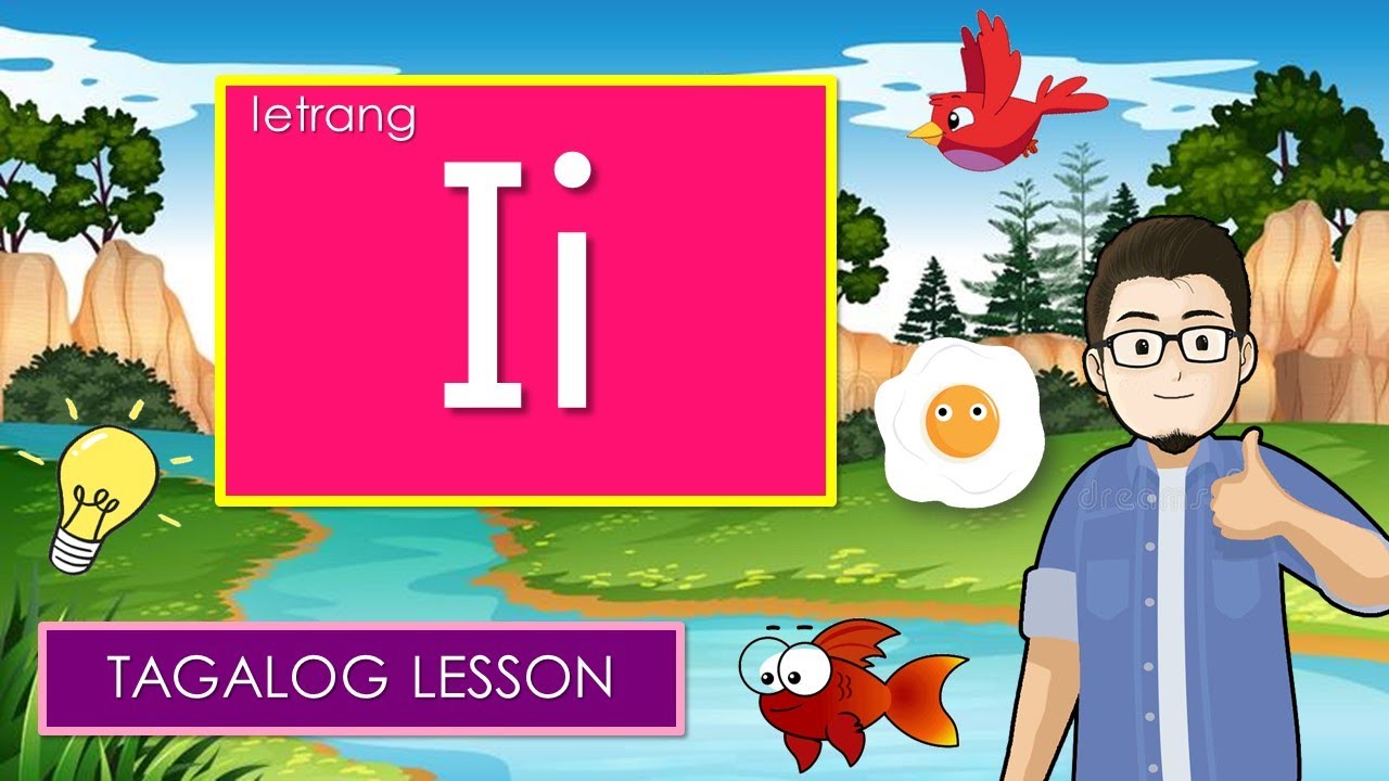 LETRANG I || MGA SALITANG NAGSISIMULA SA TUNOG Ii I || TITIK Ii I ...