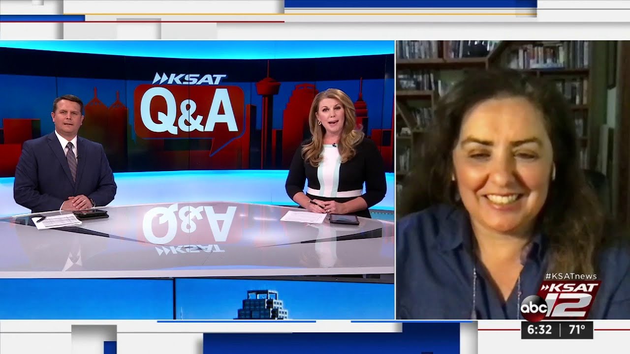 KSAT Q&A: Cherise Rohr-Allegrini, PHD, MPH (November 10, 2020) - YouTube