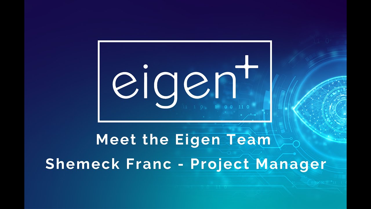Eigen TV: Meet the team series: Shemeck Frac our Technical Project ...