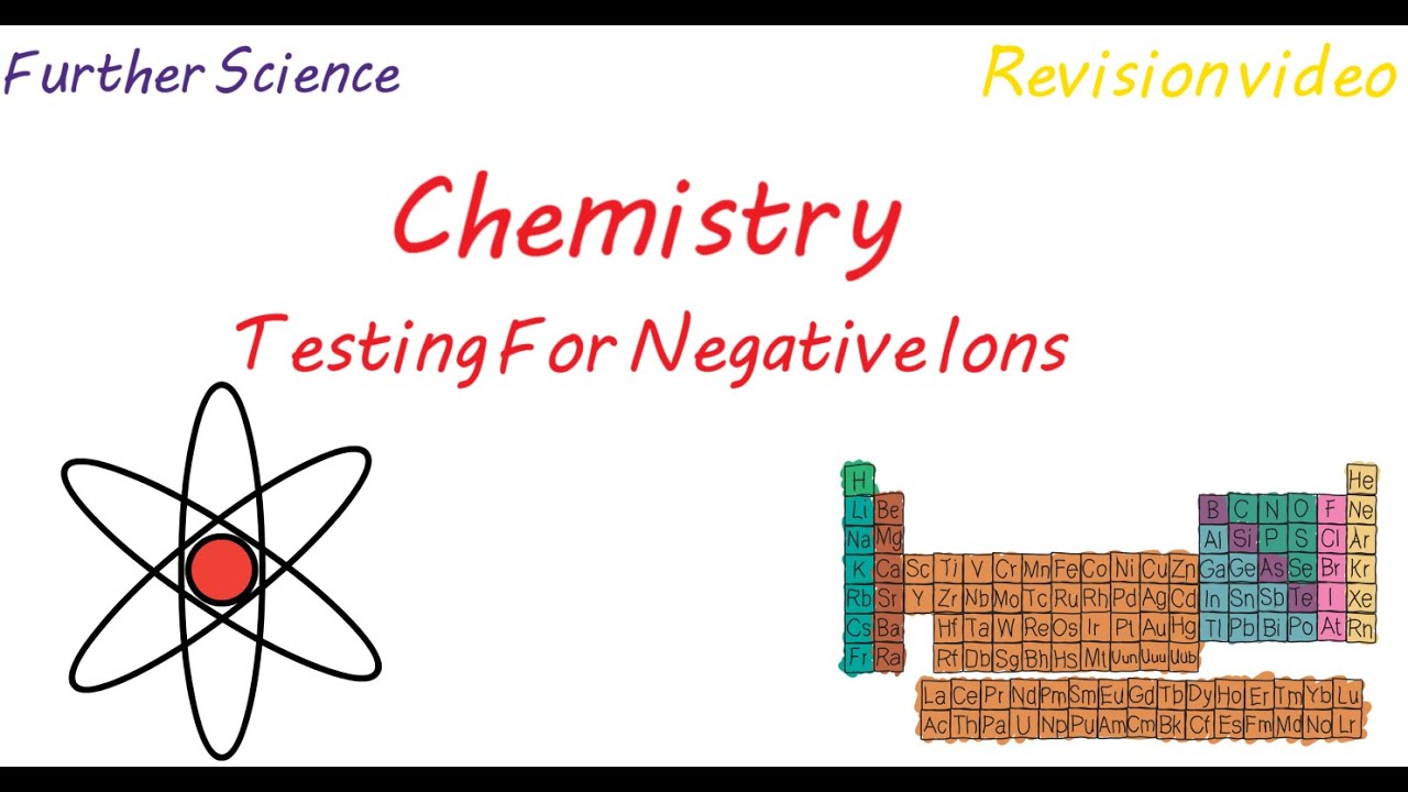 C3: Testing For Negative Ions (Revision) - YouTube