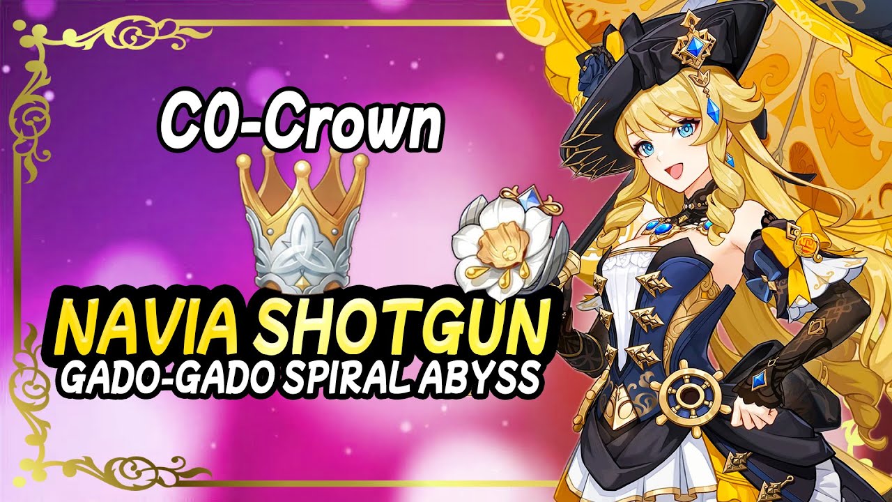 Navia Gameplay | Spiral Abyss Floor 12 | Genshin Impact - YouTube