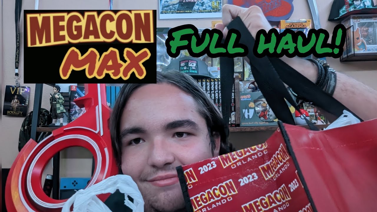 Megacon Max 2023 Full Haul! - YouTube