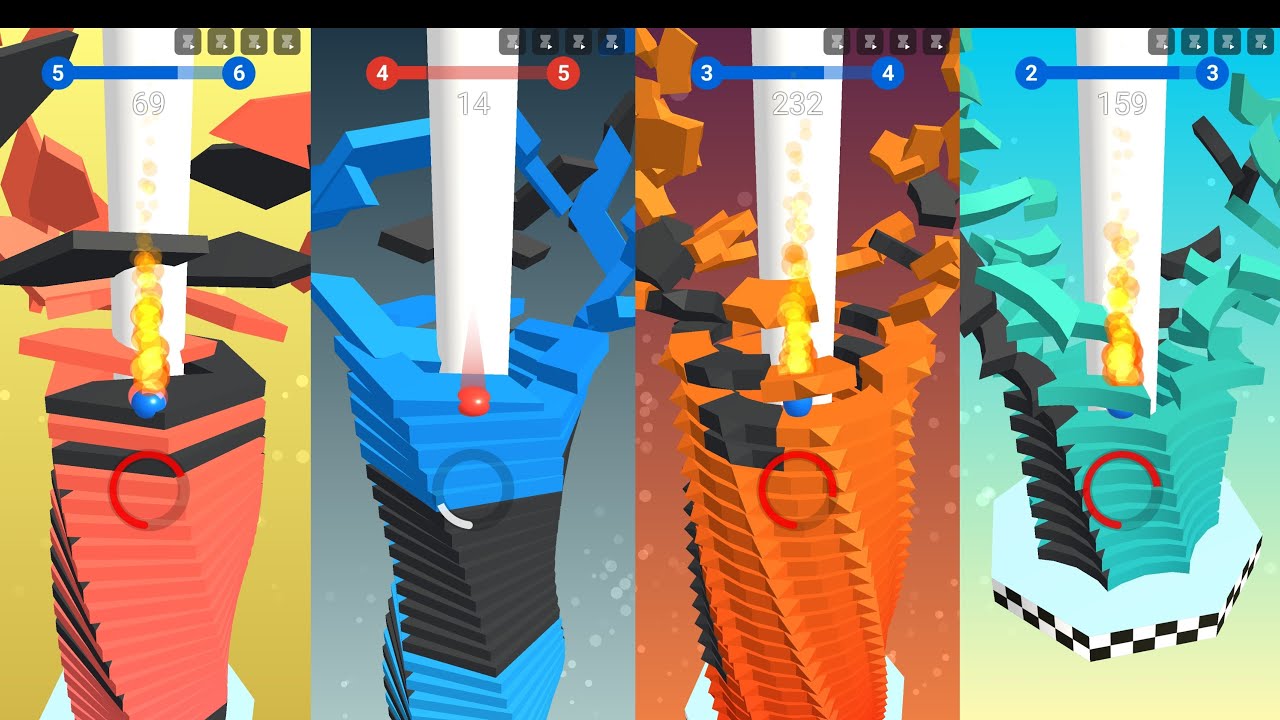 Stack Ball - Crash Platforms game live game Stack Ball - Crash ...