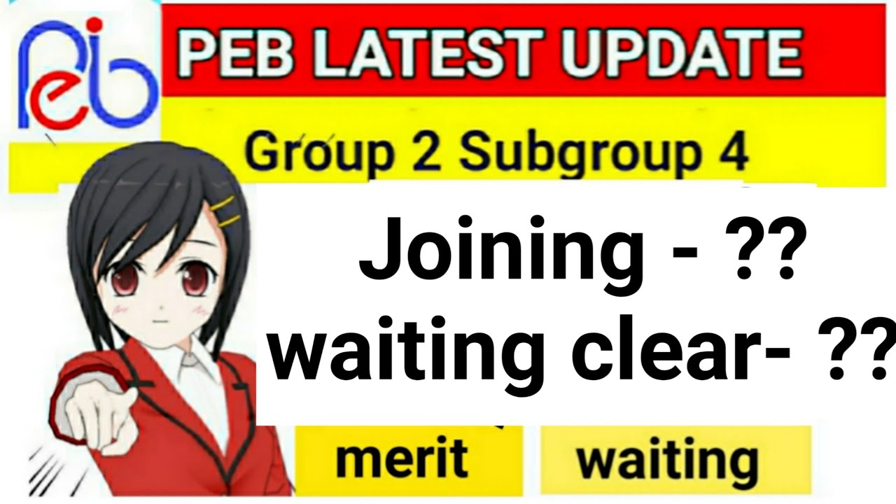 Group 2 subgroup 4 waiting update | Group 2 subgroup 4 candidates ...
