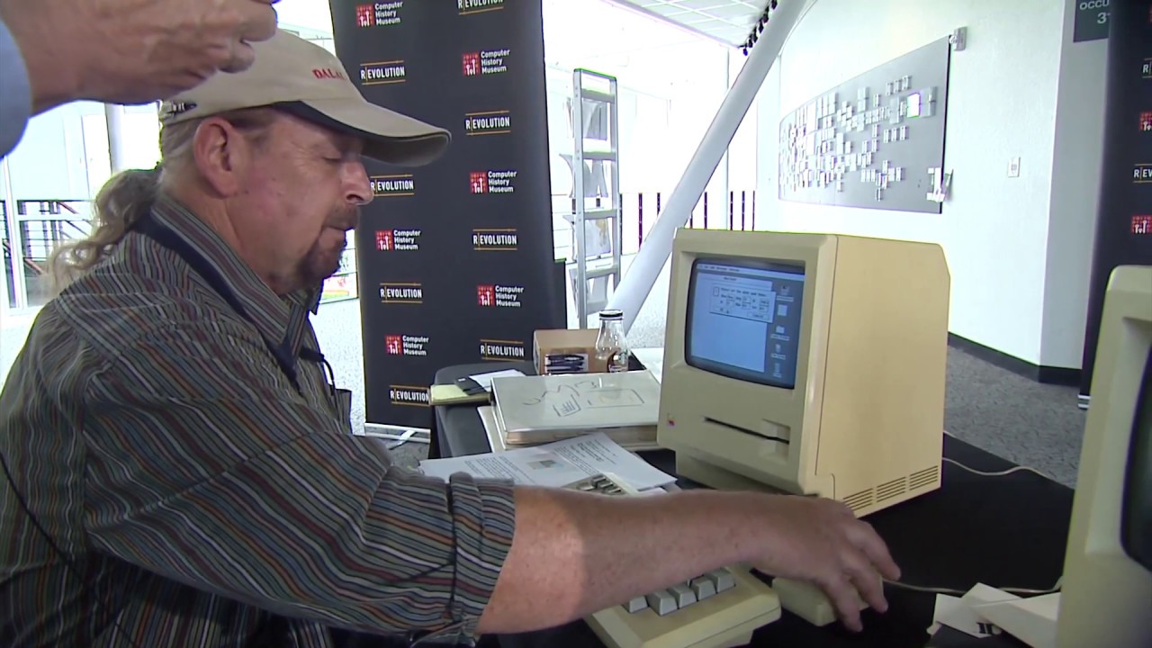 Booting and Running Prototype Twiggy Macintosh - YouTube