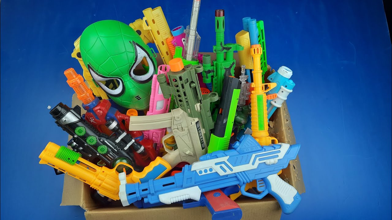 Box Full Of Toys! My Massive Gun Toys Arsenal - Fake Guns Toys ...